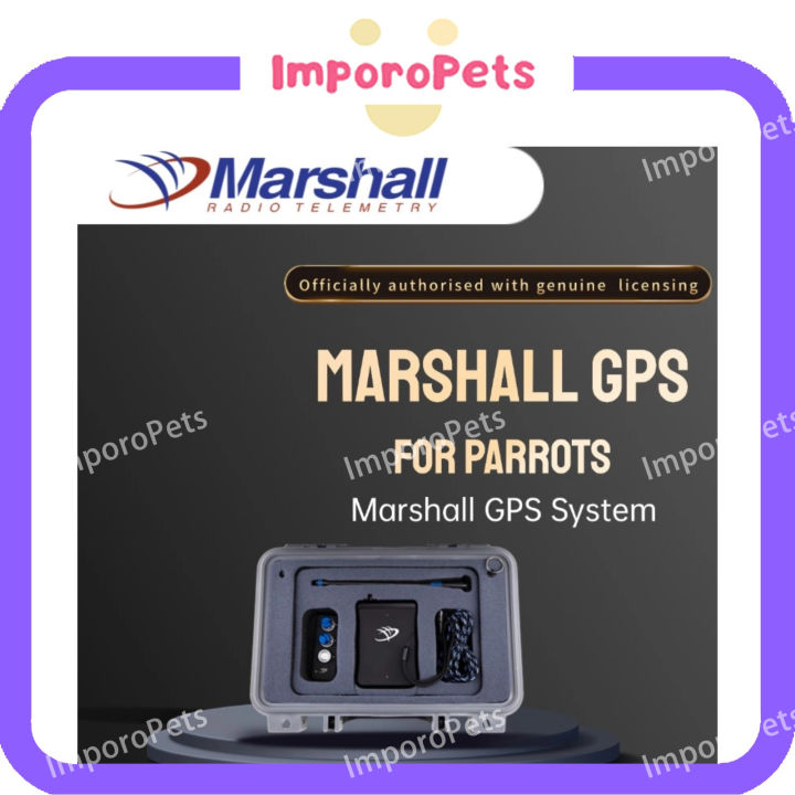 MarshallRadio GPS 2 Transmitter 1 Receiver For birds | Marshall GPS ...