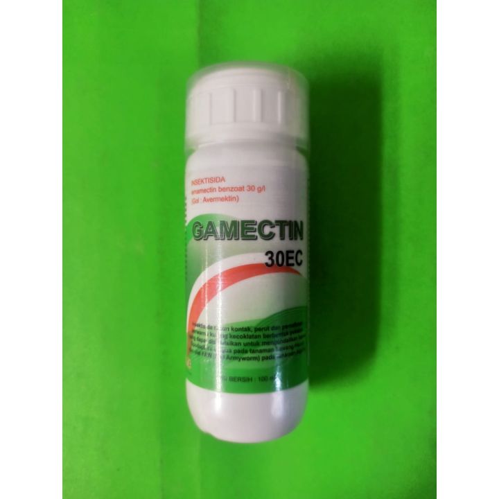 Insektisida ulat bawang GAMECTIN 30EC isi 100ml dari SARANA TANI MAKMUR ...