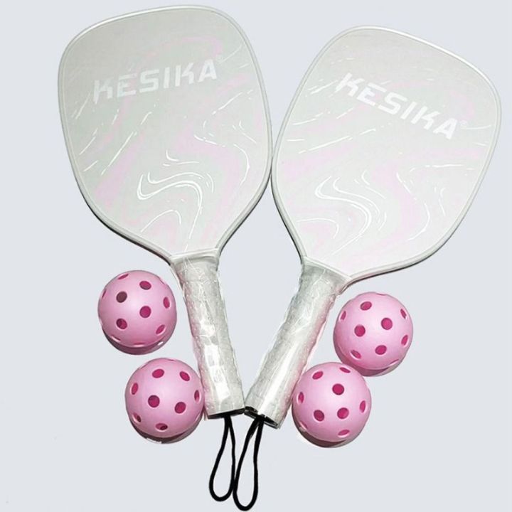 Woodp ทำจากไม้ ไม้พาย Pickleball แบบพกพาได้ น้ำหนักเบามาก อุปกรณ์การฝึกอบรม Pickleball ทนทานต่อ