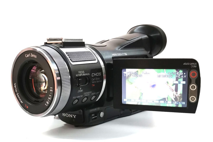Sony HDV 1080i MiniDV handycam camcorder video camera for Recording playback viewing transfer ...
