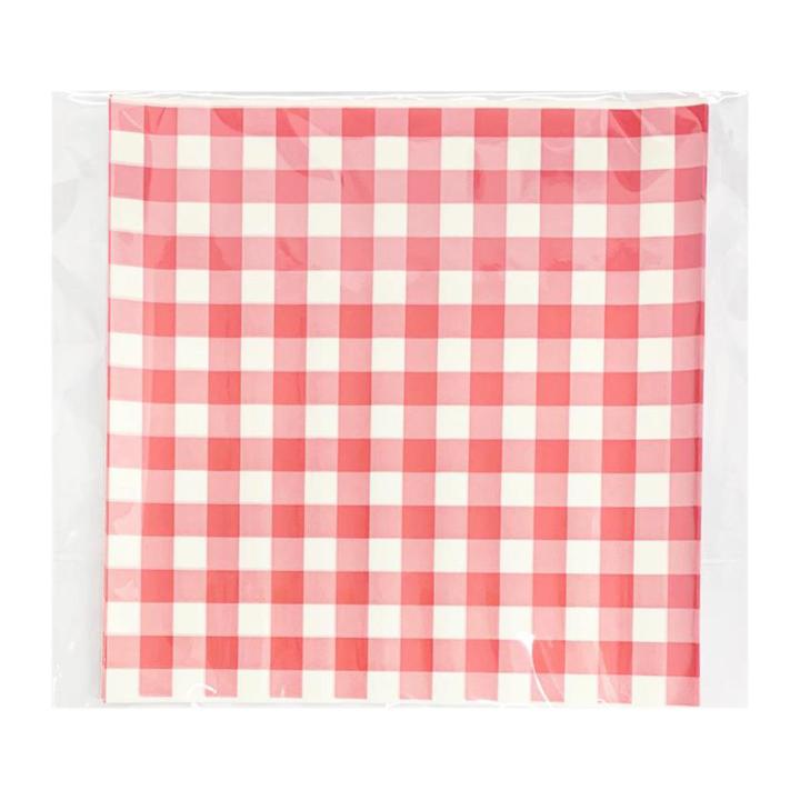 Best Choice Red Square Shape Greaseproof Paper 20S | Lazada Singapore