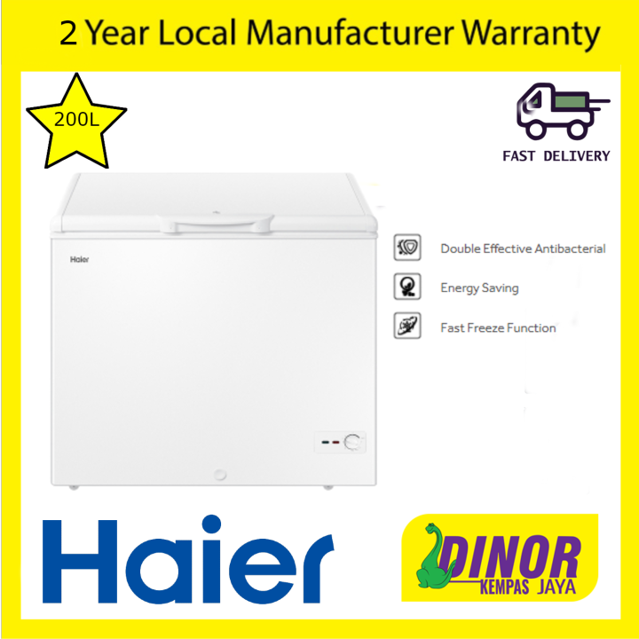 Haier 6-in 1 Convertible Chest Freezer, 200L BD-248HMC | Lazada