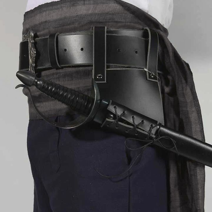 Medieval Knight Leather Belt Sword Frog Samurai Katana Rapier Holder ...