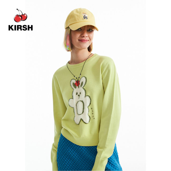 [KIRSH] WITTY BUNNY POINT KNIT | 23SS | Korean | Korean Style | Korean ...