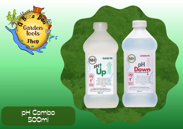 NutriHydro pH Adjuster 500mL - pH Up and pH Down | Lazada PH