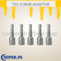 Tex Screw Adaptor / MAGNETIC NUT SOCKET / Tex Screw Adapter ( per pack ...