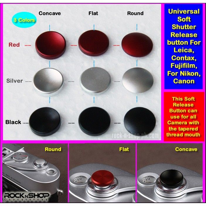 Universal THREADED Camera Soft Shutter Release Button | Lazada PH