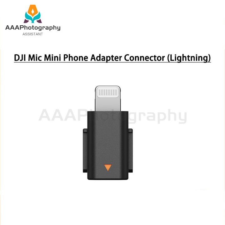 【Original New】DJI Mic Mini Phone Adapter Connector (Lightning) | Lazada ...