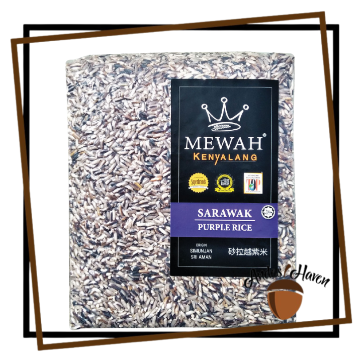 【Mewah】Sarawak Purple Rice - 1kg | Lazada