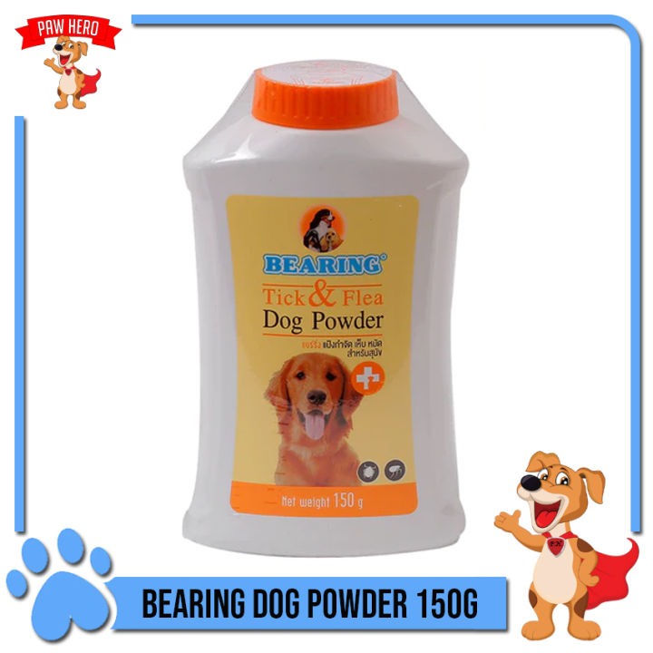 (VARIATION) PAW HERO Bearing Tick & Flea Dog Powder / Bearing Dry ...