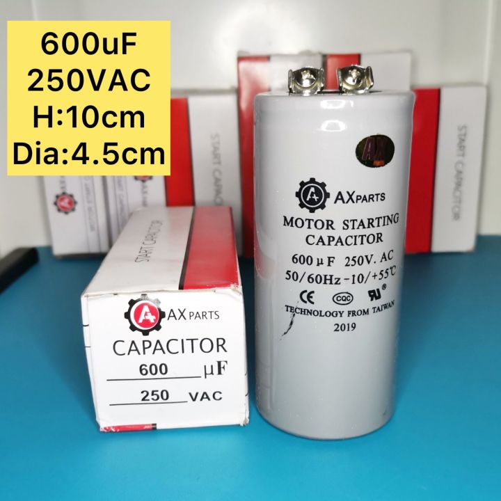 600uF 250V AC Motor Starting Capacitor | Lazada PH