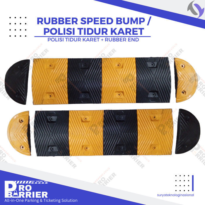 Rubber Speed Bump / Polisi Tidur Karet / Speedbump 1 meter | Lazada Indonesia