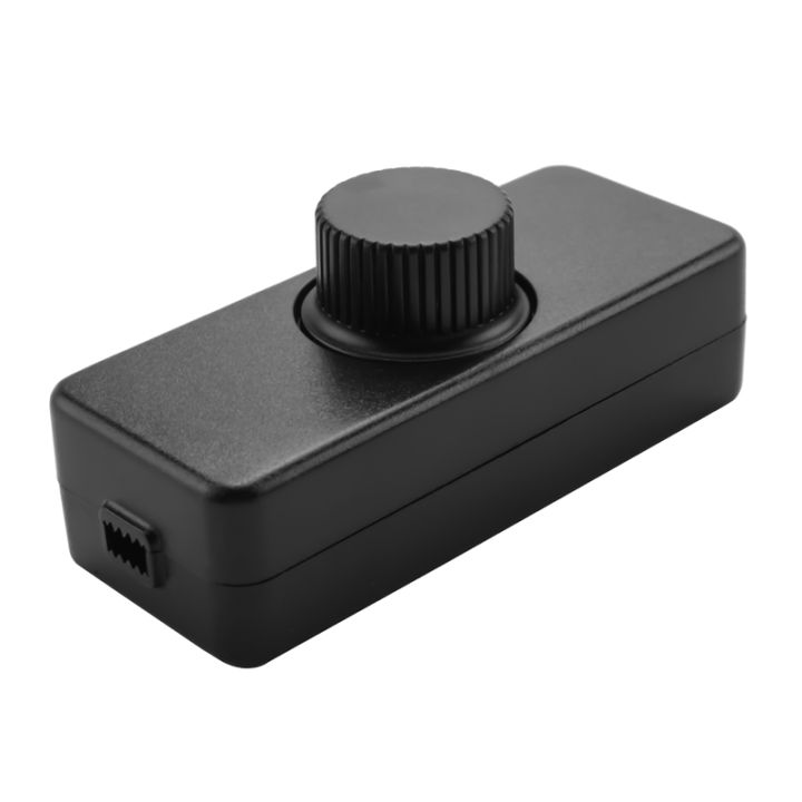 Inline LED Dimmer Switch, Built-in Rotary ON/OFF and Knob Control ...