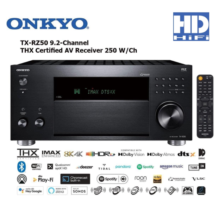Onkyo TX-RZ50 9.2-channel home theater receiver with Dolby Atmos | Lazada.co.th