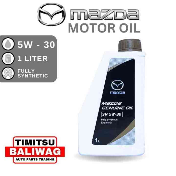 MAZDA FULLY SYNTHETIC ENGINE OIL 5W-30 FOR GASOLINE ENGINE | Lazada PH