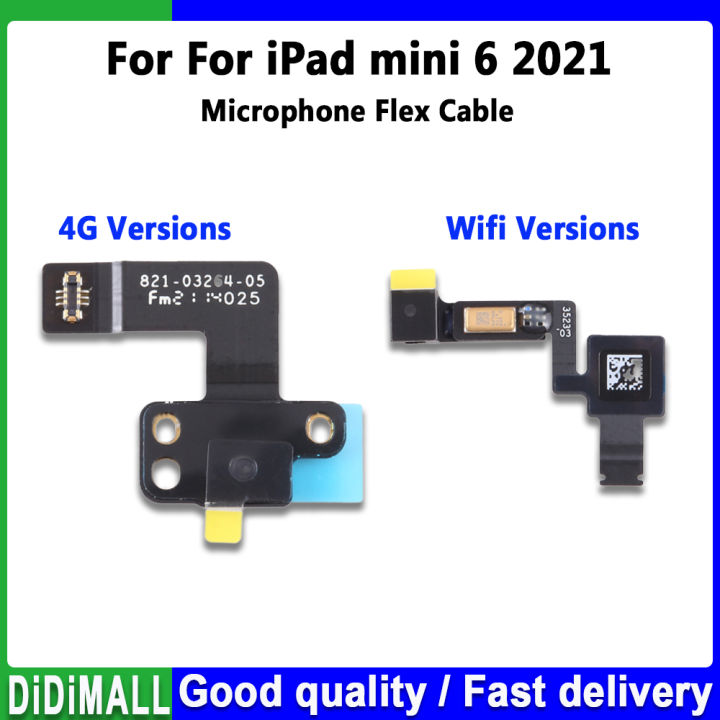 Microphone Flex Cable For iPad mini 6 2021 LTE Edition / WiFi Edition ...