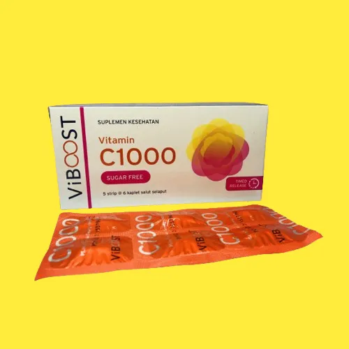 Viboost C 1000 sugar free tablet per box | Lazada Indonesia