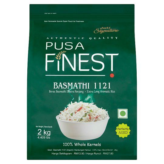 Jati Signature Pusa Finest Basmathi 1121 Extra Long Aromatic Rice ...