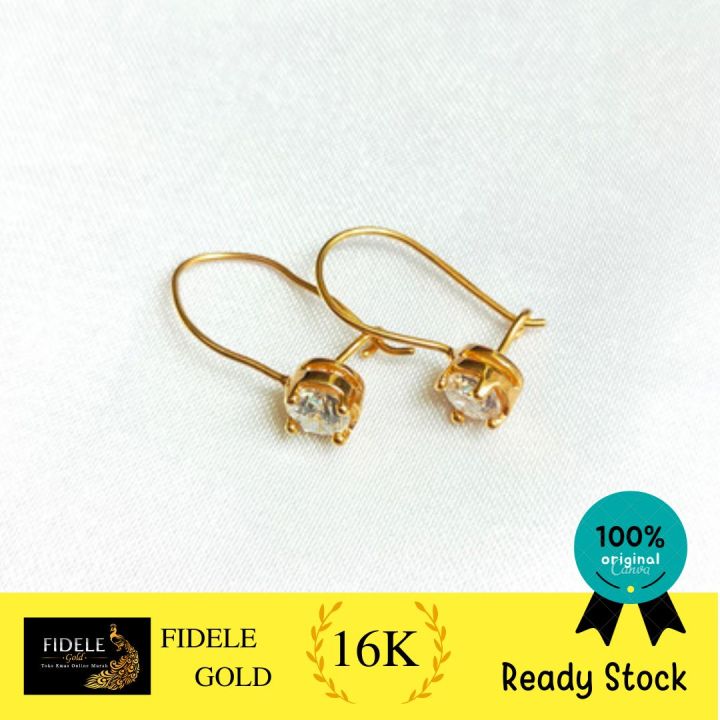 Anting Desi Mata Simple Anting Ceplik Desi Emas Tua Kadar 16karat ...