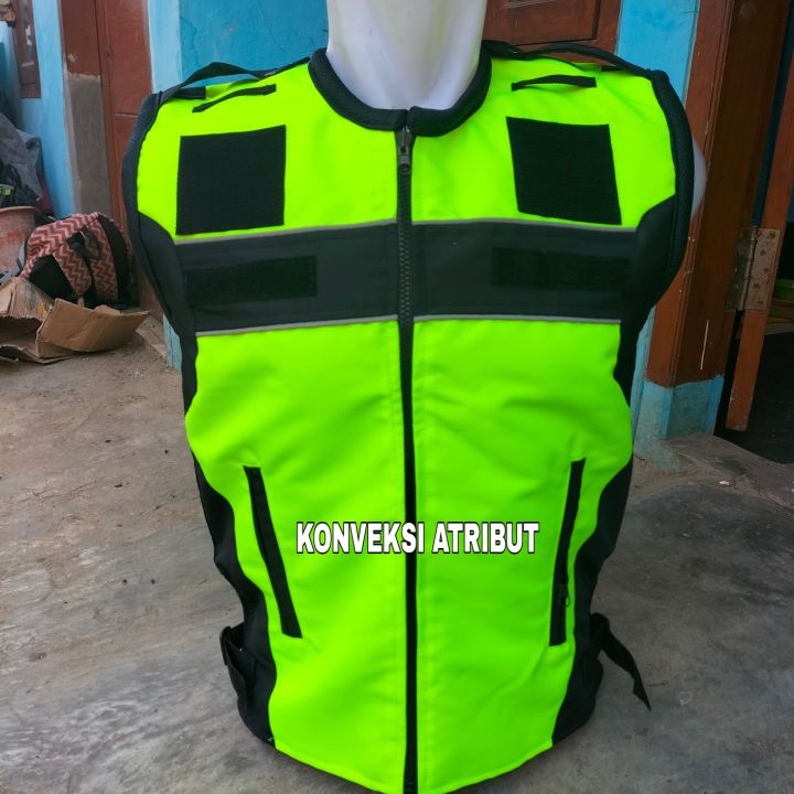 rompi polos safety proyek k3 parkir | Lazada Indonesia