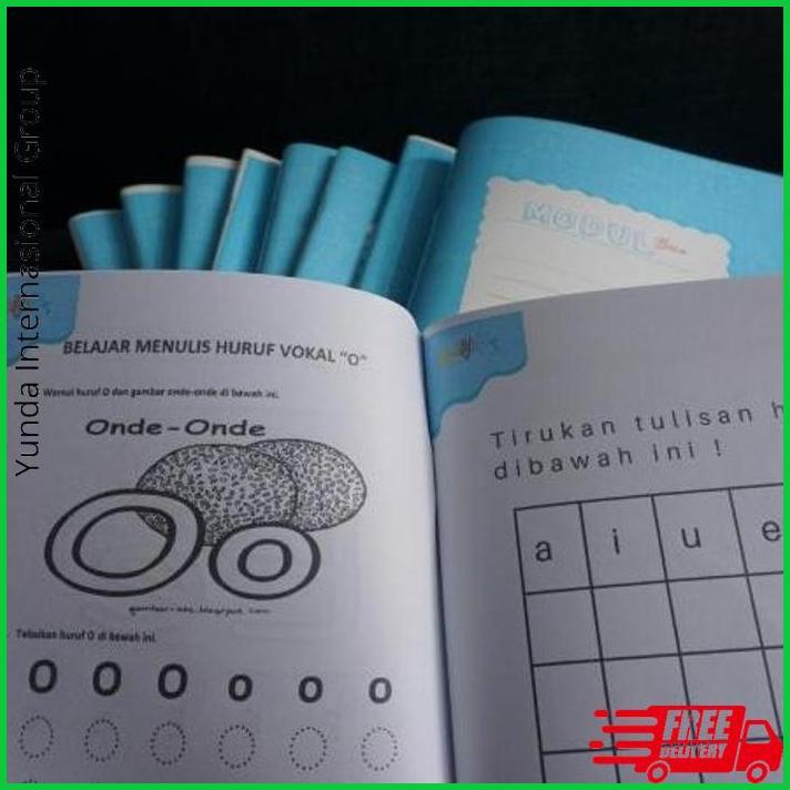 Modul Tulis Vol.1 Tk Sd | Buku Mewarnai | Buku Keterampilan Anak Dijamin Puas | Lazada Indonesia
