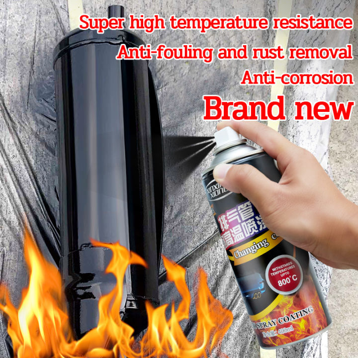 800°C high temperature spray paint Automobile Motorcycle exhaust pipe ...