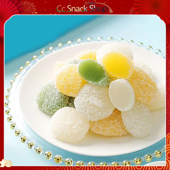 【100g about 20pcs】Ice skin mochi and glutinous rice dumplings wholesale ...