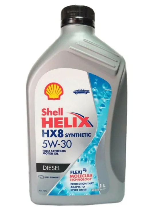 น้ำมันเครื่อง ผลิตปี2025 Shell helix HX8 5W-30 FULLY SYNTHETIC เชลล์ เฮ ...