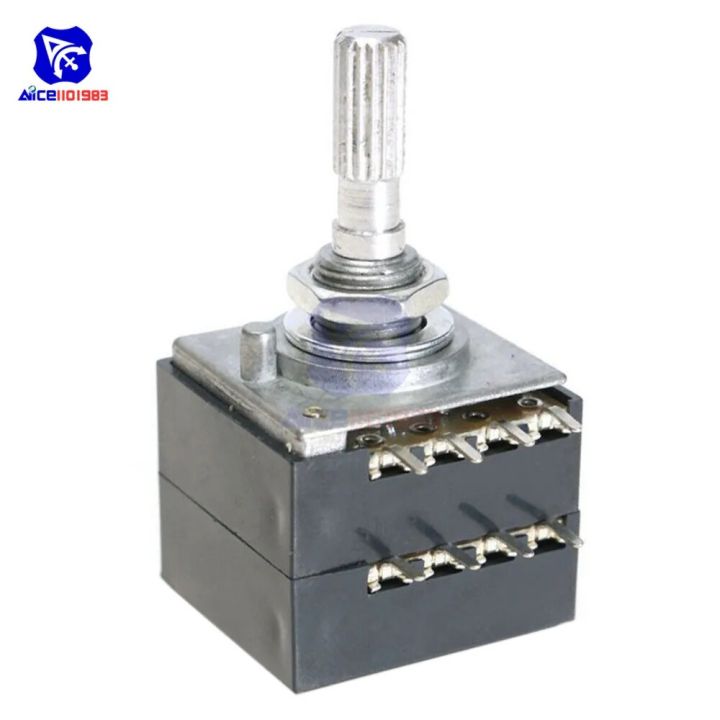 Rotary Potentiometer 50k / 100k Log Alps Rh2702 Audio Volume Control ...