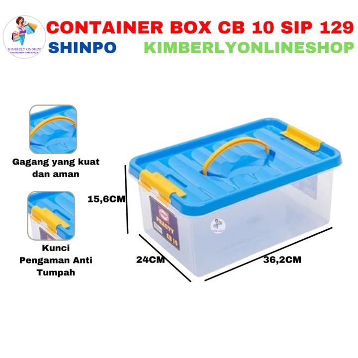 Container Box Shinpo SIP 129 Practy CB10 SHINPO | Lazada Indonesia