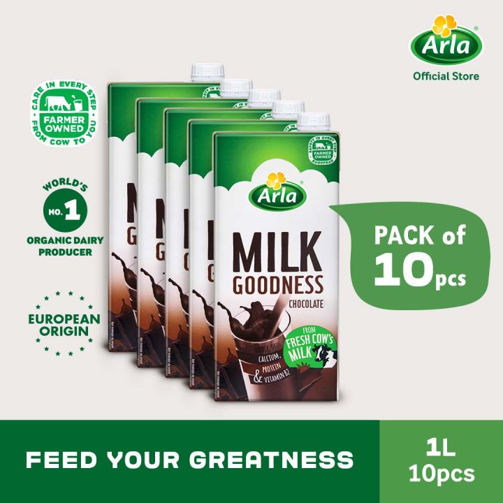 Arla Chocolate Milk 1L 10-Pack | Lazada PH