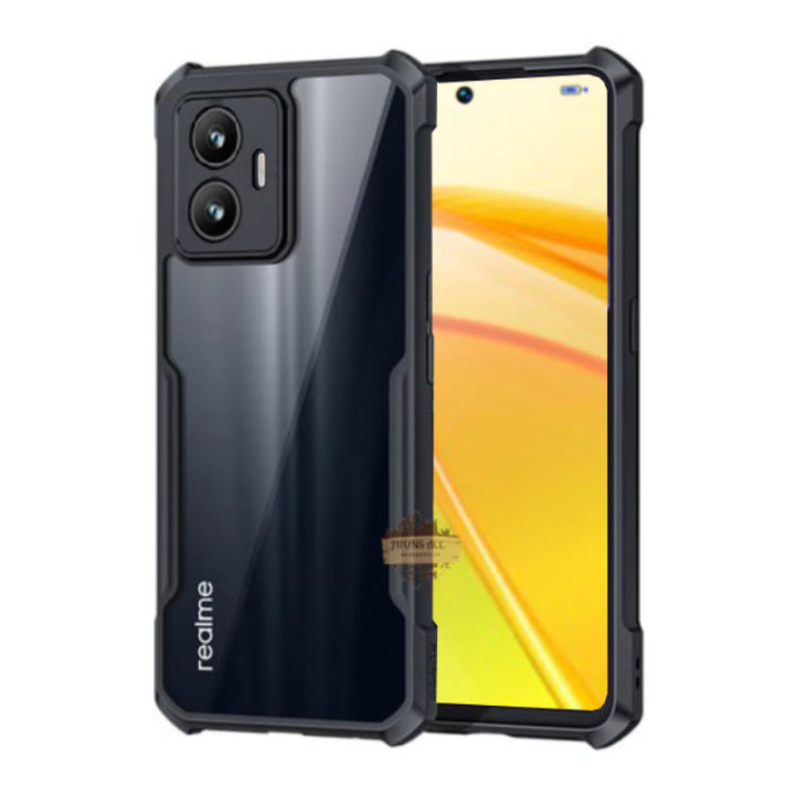 REALME C55 - C55 NFC Case Armor Shockproof Soft Casing Transparan ...