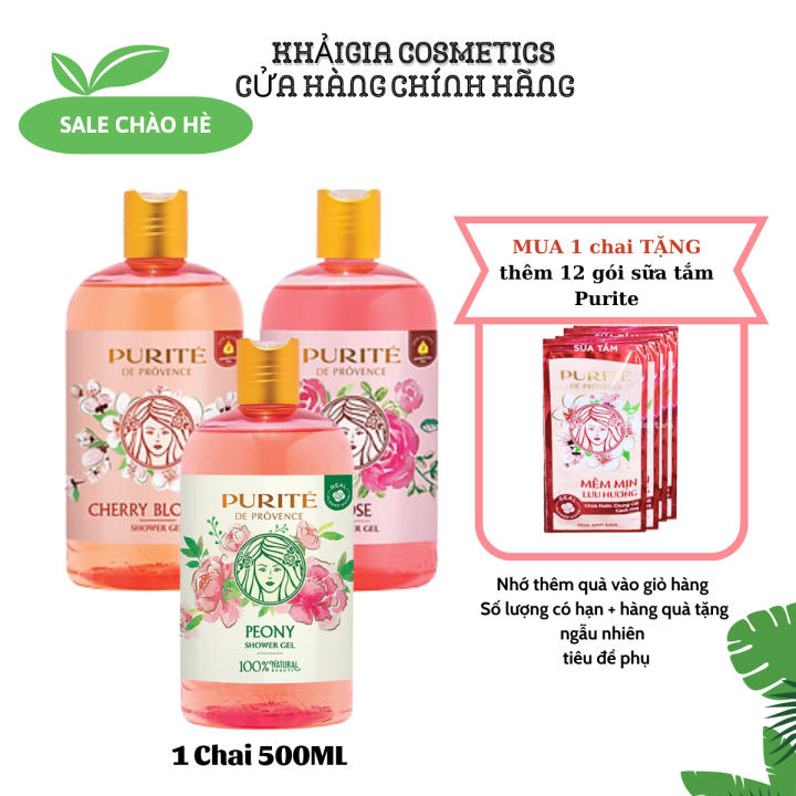 Sữa Tắm Thiên Nhiên Purité 500ml | Lazada.vn