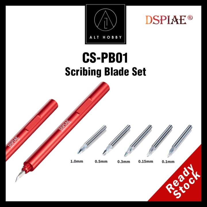 DSPIAE Scriber Blade Set / Tungsten Steel Panel Line Chisel Set ...