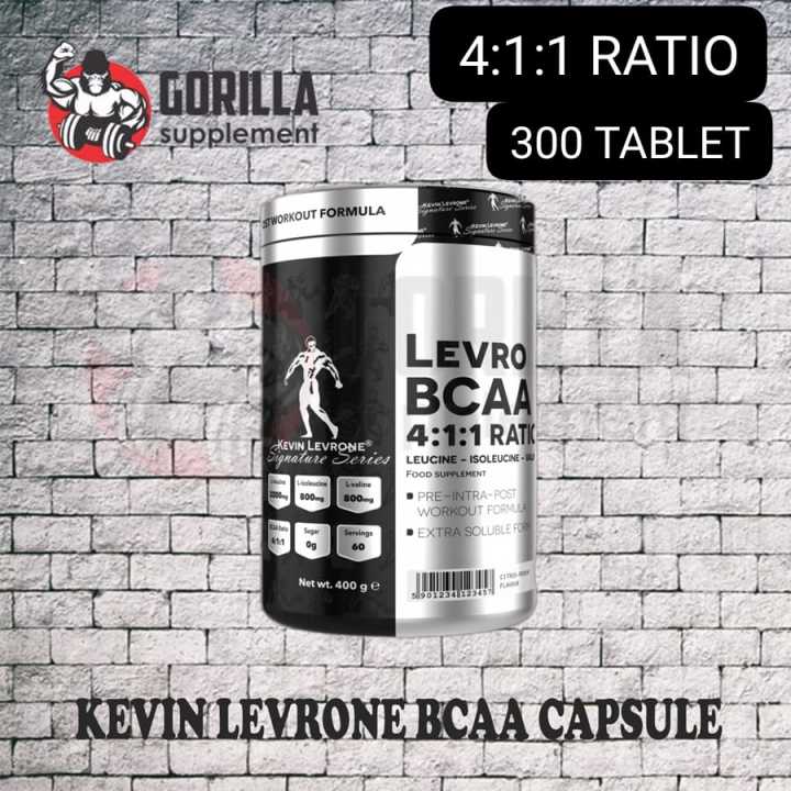 kevin Levrone Silver BCAA 300 Tablet Asam Amino Amino Acid Supplement ...