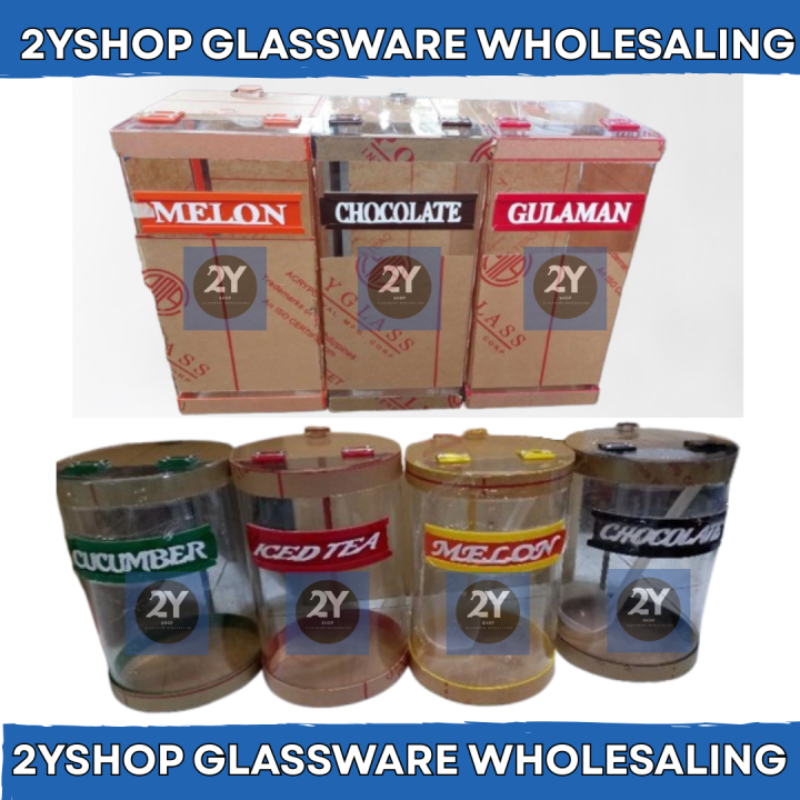 Palamigan Acrylic Juicer with Free Label and Free Sandok | Lazada PH