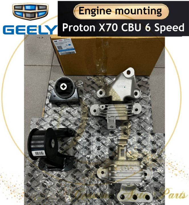 (100% ORIGINAL) GEELY PROTON X70 ENGINE MOUNTING SET CBU 6 SPEED | Lazada
