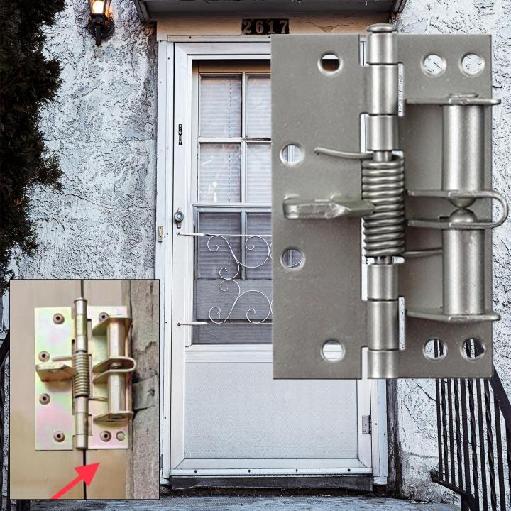 Milageto ประตูแบบบานพับสปริงปิดด้วยตัวเองฮาร์ดแวร์ถอดออกได้ความตึงเครียดโหลดสำหรับตู้มีลิ้นชัก ...