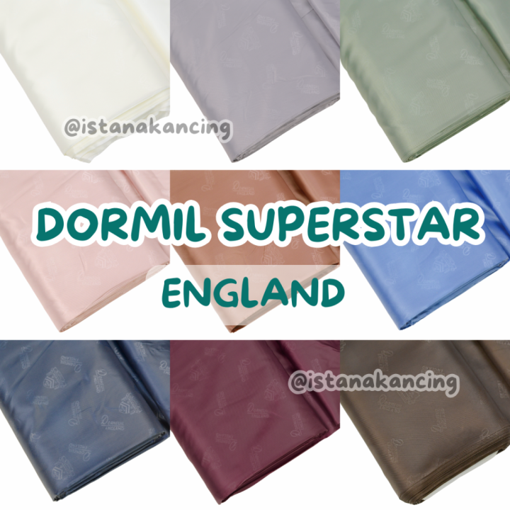 Kain Furing Dormeuil England Satin Super Halus Furing Jas Tas Gamis ...