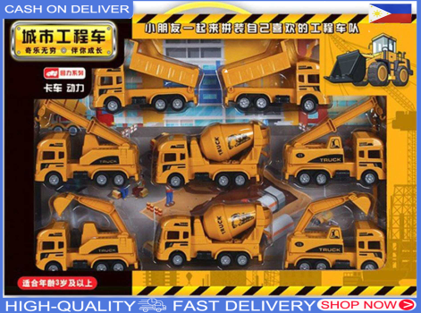 Engineering vehicle set toy urban construction series bulldozer ...