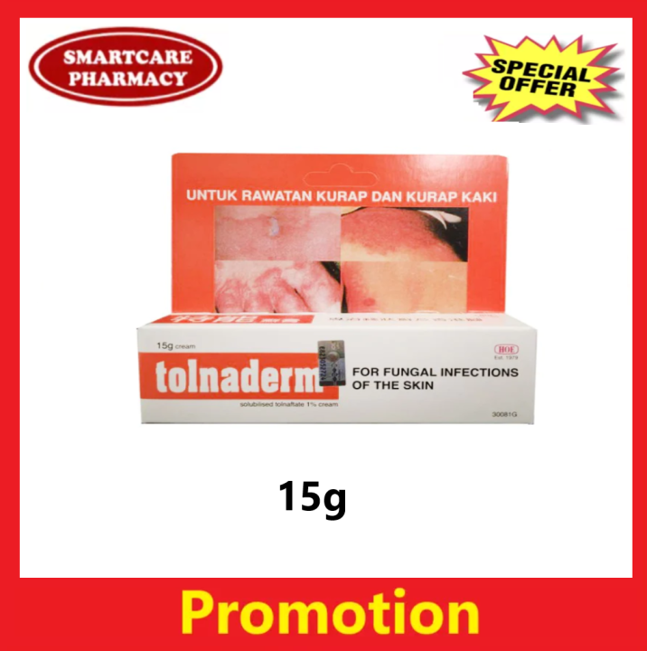 Tolnaderm For Fungal Infections of The Skin -15g | Lazada