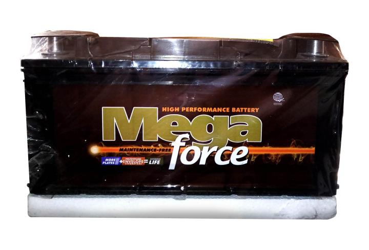 Mega Force DIN 88 / DIN 100 Maintenance Free Car Battery with 18 mos ...