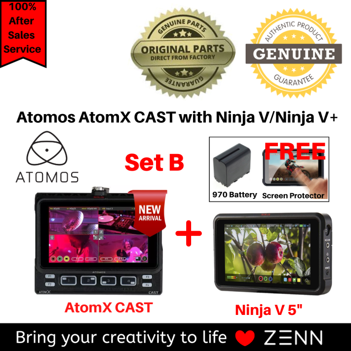 Atomos AtomX CAST for Ninja V/Ninja V+ Monitor | Lazada