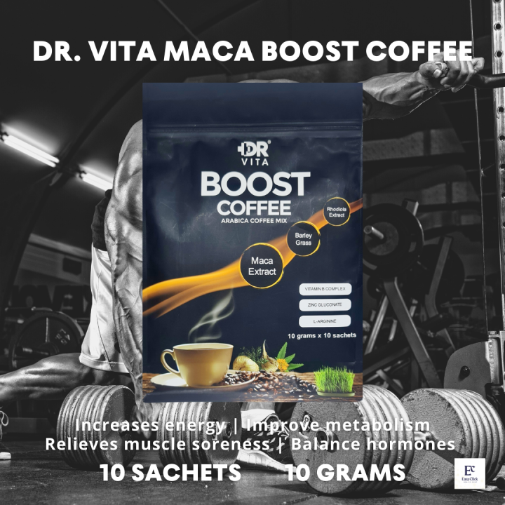 Dr Vita Boost Coffee 3 in 1 Coffee | Maca Boost | Rejuvenate | Dr. Vita ...