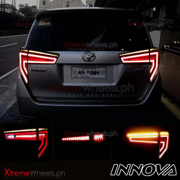 Innova J E G V XE Touring 2016-2024 Clear Tail Light Assembly Taillight ...