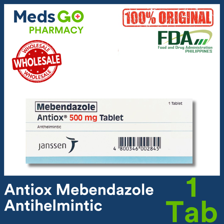 Mebendazole 500mg - 1 Tablet | Lazada PH