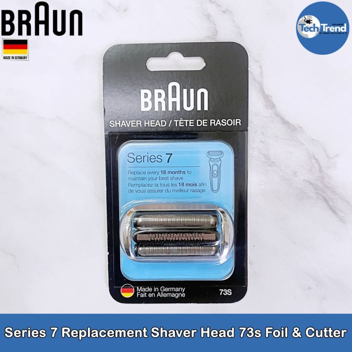 (Braun) Series 7 Replacement Shaver Head 73s Foil & Cutter หัวใบมีด ...