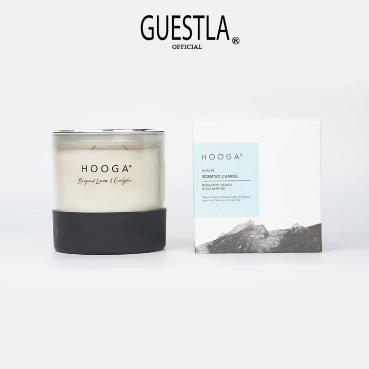 HOOGA BLACK SERIES 370G Scented Candle | Lazada