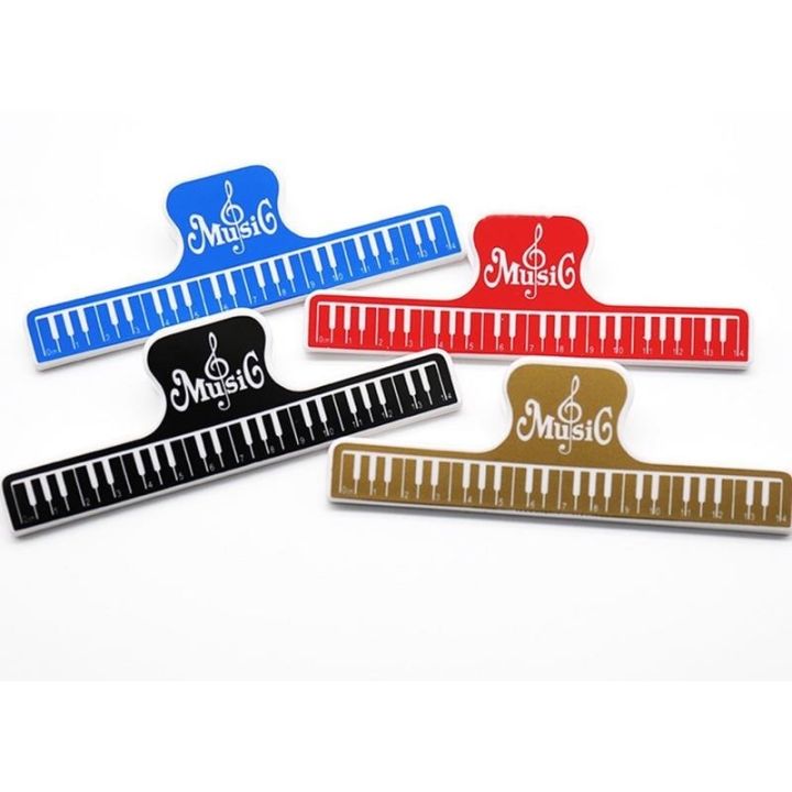 Music Sheet Clip Book Holder Music Stand Score Fixed Clips for Piano ...