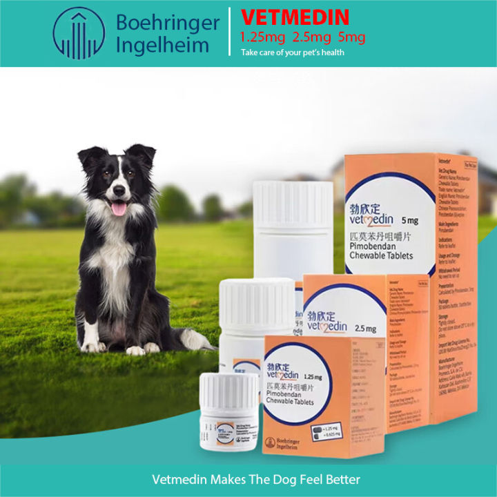 Vetmedin Oral Tablets For Dogs 1.25mg 2.5mg 5mg 10Tablets | Lazada